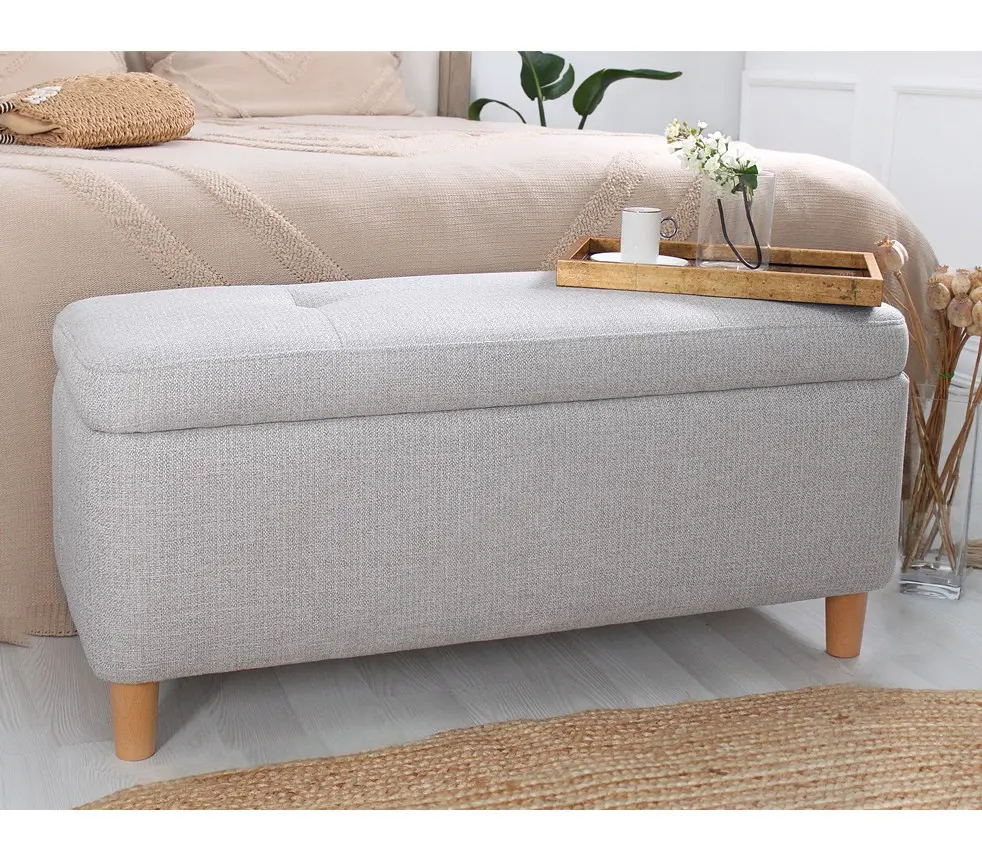 Atelier del Sofa Tabure 100x45x41cm, Svetlosivo