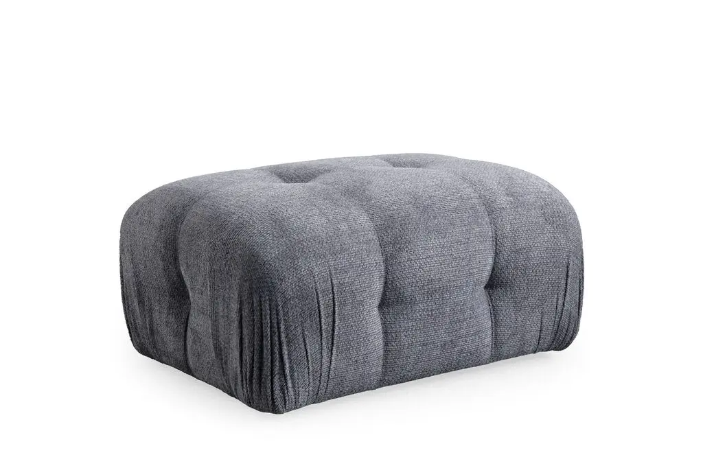 Atelier del Sofa Tabure Petite, 95x65x75cm, Sivi
