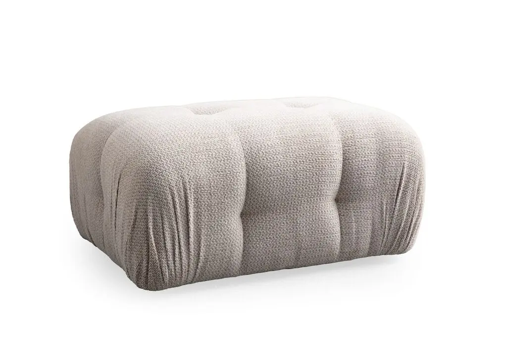 Atelier del Sofa Tabure Petite, 95x65x75cm, Krem