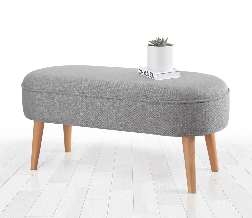 Atelier del Sofa Tabure 100x47x40cm, Sivo