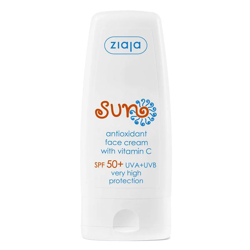 ZIAJA SUN ANTIOKSIDATIVNA KREMA ZA LICE SPF50+ 50ML