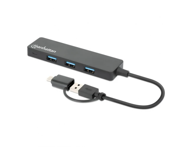 Manhattan (180863) USB hub C 4-porta