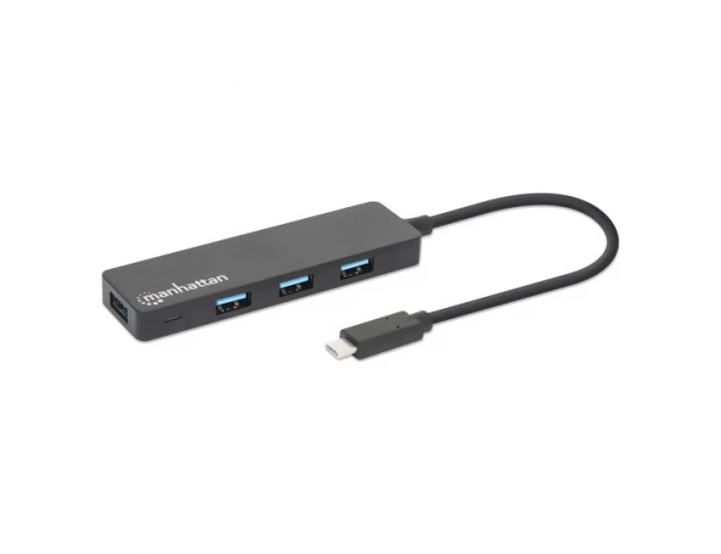 Manhattan (164924) USB Hub C 4-portni