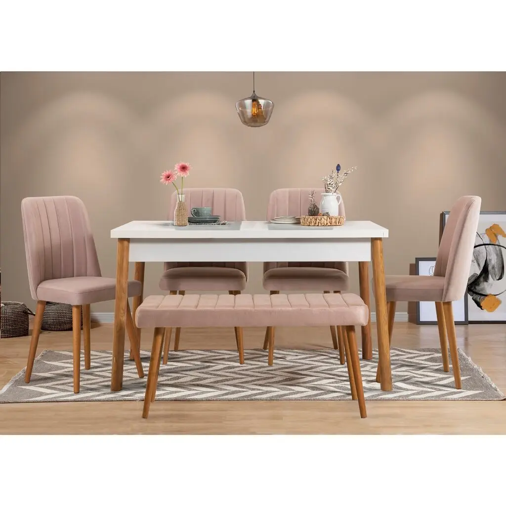Hanah Home Trpezarijski set Costa 0900-2 AB, 6 delova, Krem