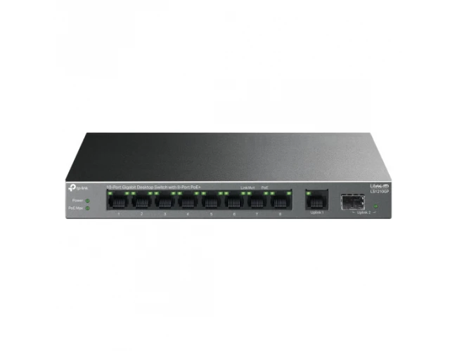 TP-Link LS1210GP switch 10-portni