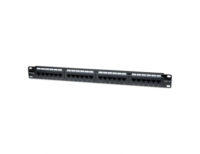 Manhattan (520959) Patch panel 19"/1U 24-porta