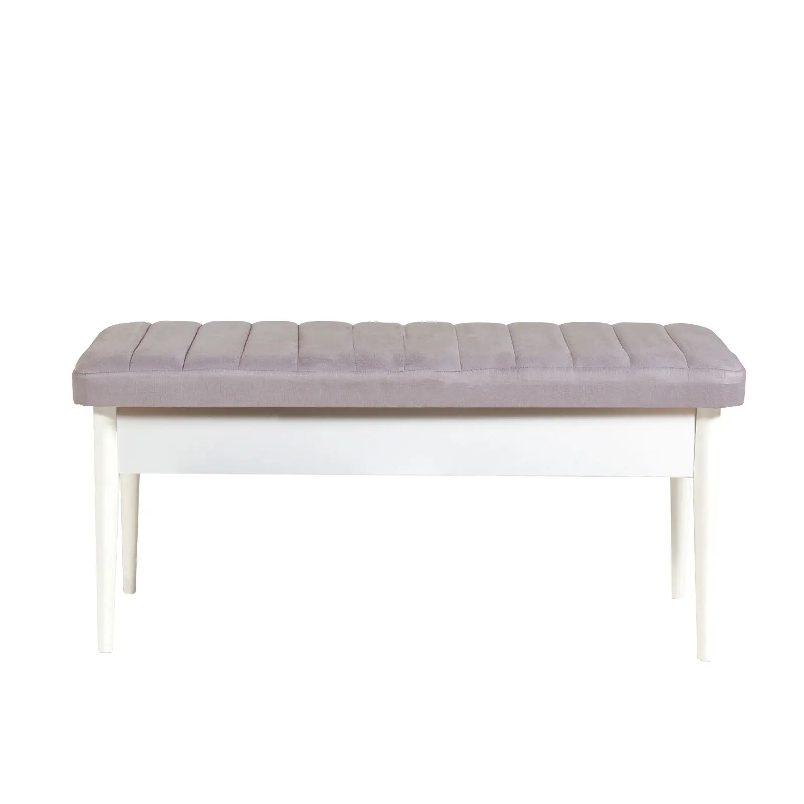 Hanah Home Trpezarijska klupa Vina Bench 110x48x40cm Belo-Lavanda