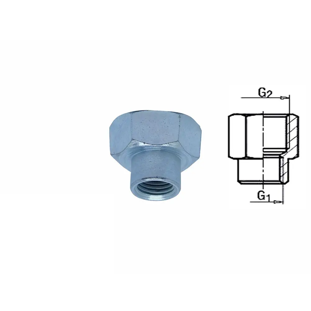 Muf reducir 1/2''-1/4'', 27x24x23 mm