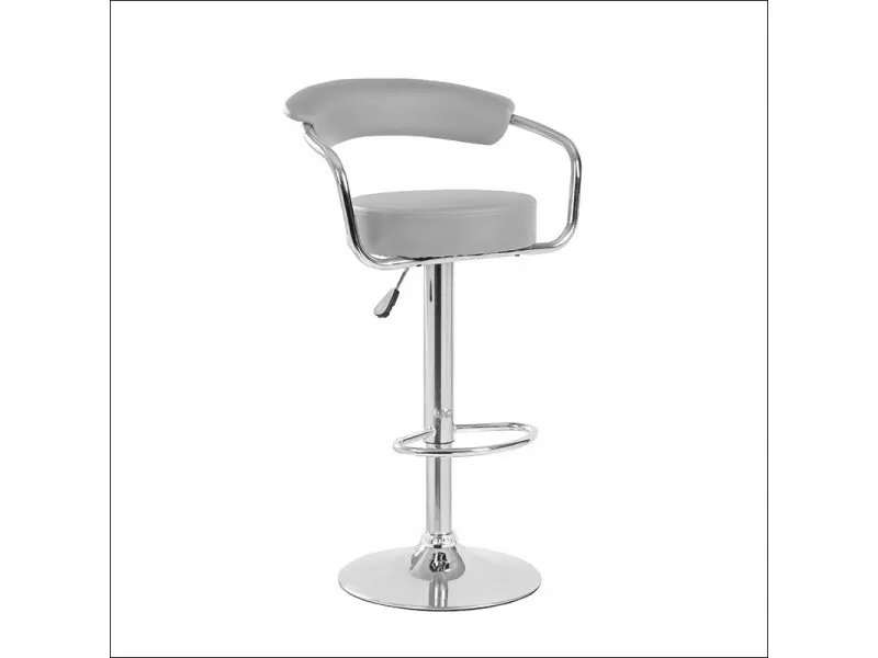 ANJI FURNITURE Barska stolica 5009 siva