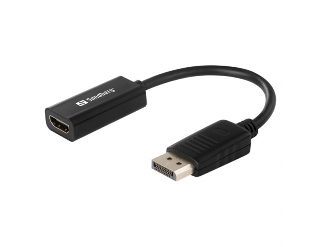 Sandberg (508-28) DisplayPort (muški) na HDMI (ženski) adapter