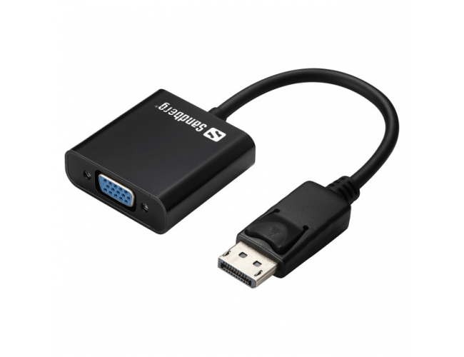 Sandberg (508-43) DisplayPort (muški) na VGA (ženski) adapter