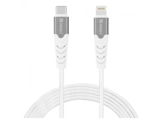 Sandberg (136-48) kabl USB C (muški) na Lighting (muški) 2m beli