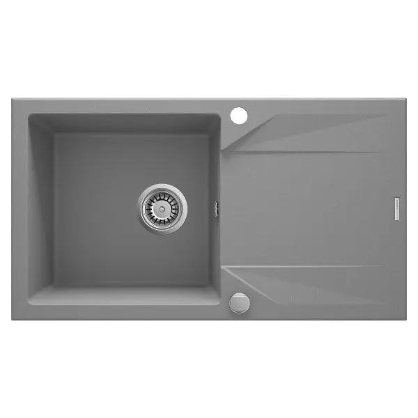 Deante ZQJ S113 Granitna sudopera Evora, Tamnosiva