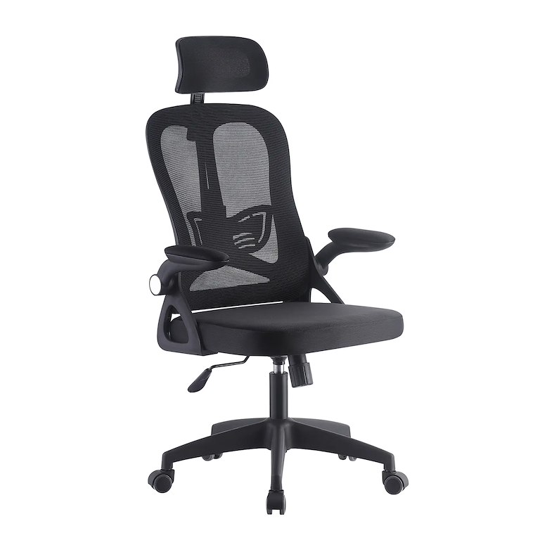 Kancelarijska ergonomska stolica MC 028 ERGOTRON 1, Crna