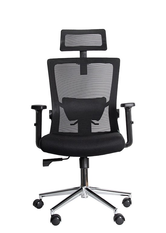 UGD Ergonomska kancelarijska stolica Vista, Crna