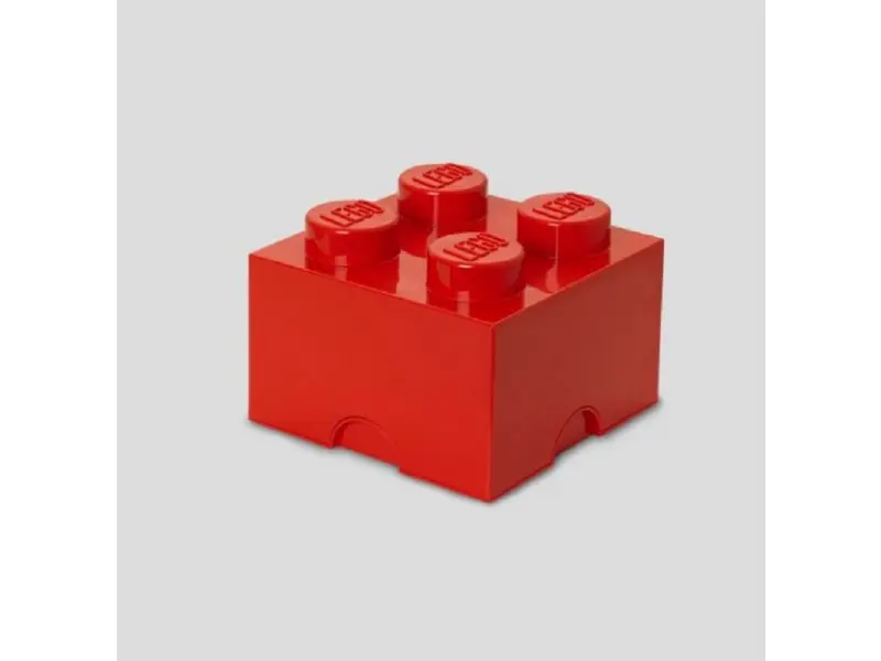 LEGO 4 Kutija za odlaganje, Crvena