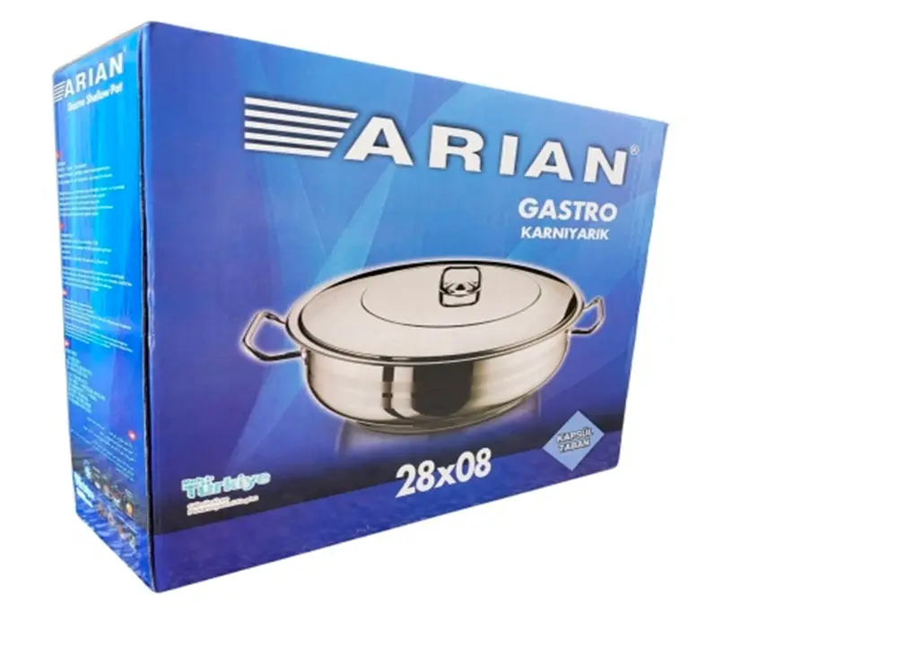 Arian Plitka šerpa, 28x8cm, Inox