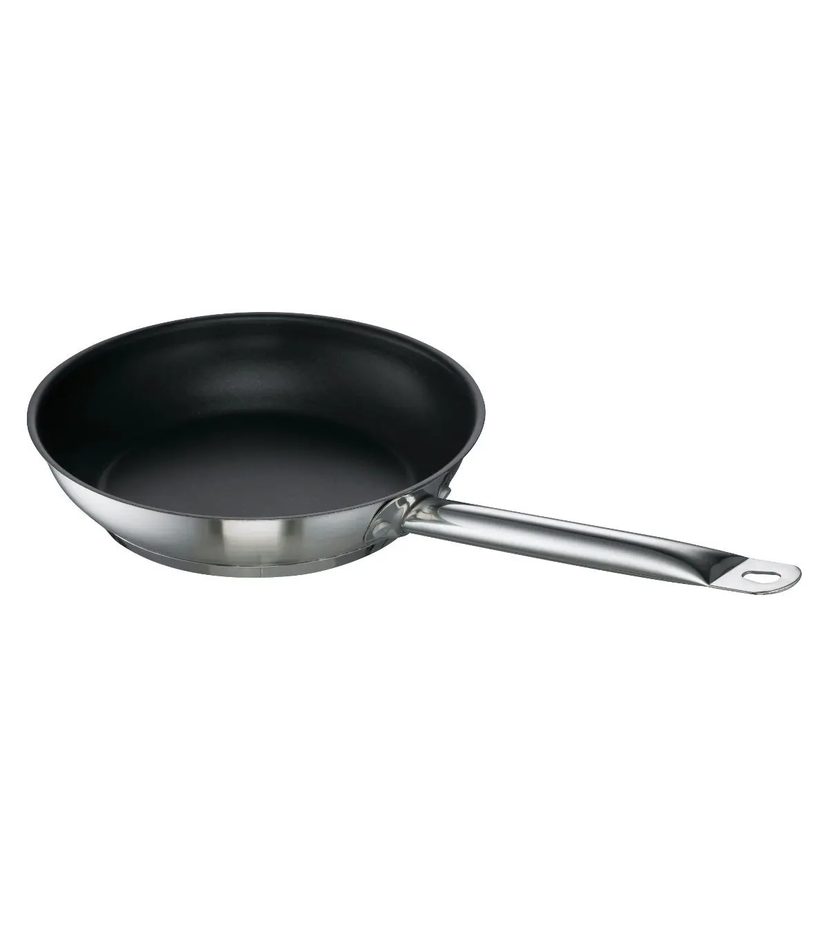 WI GASTRO Tiganj Inox Fi24cm H4,5cm Non-stick C 32445- N srebrni