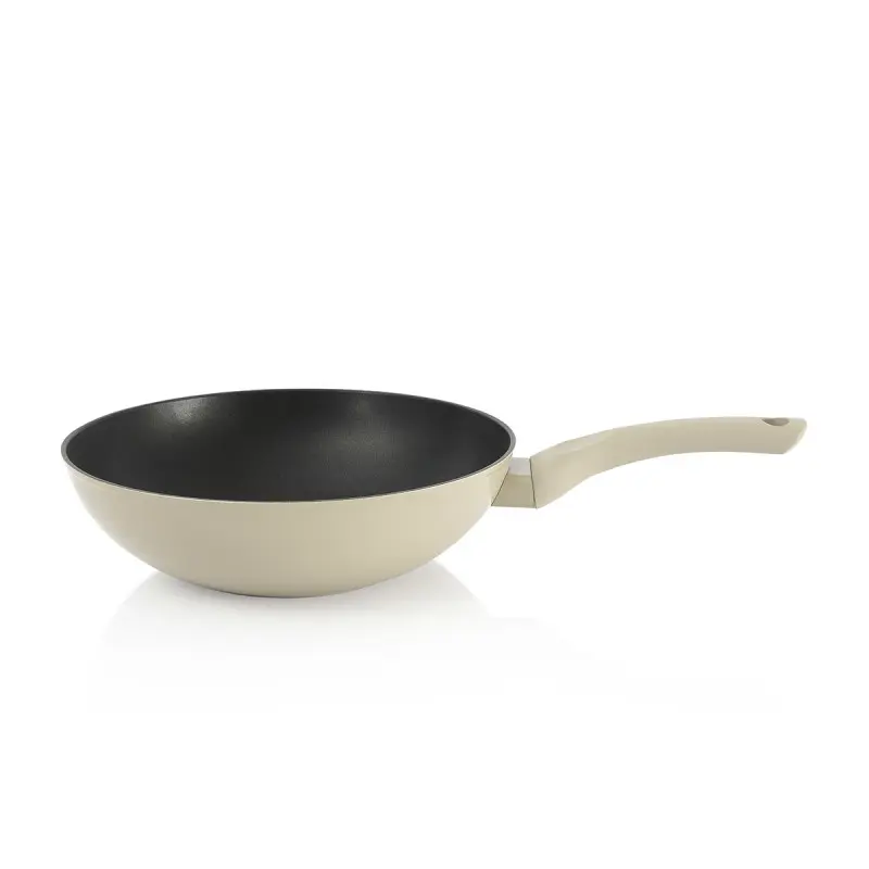 METALAC Tiganj Wok Nektar 28cm bež