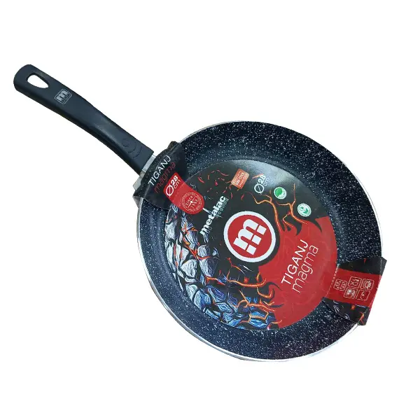 BLAUMANN Tiganj wok Carbon Pro, 28cm, Crni