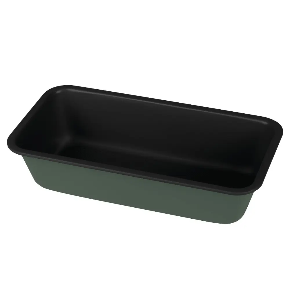 BERLINGER HAUS Modla za hleb Matte Green Collection BH-7918, 32x13,5x6,5cm, Zelena