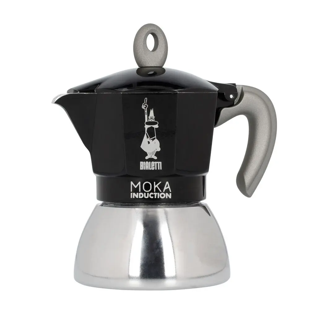 Bialetti Aparat za kafu Moka Induction, Crni