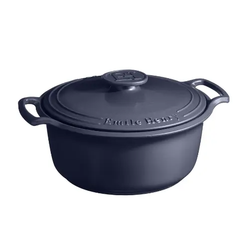 Emile Henry Caserola Sublime okrugla keramicka 5.5l indigo