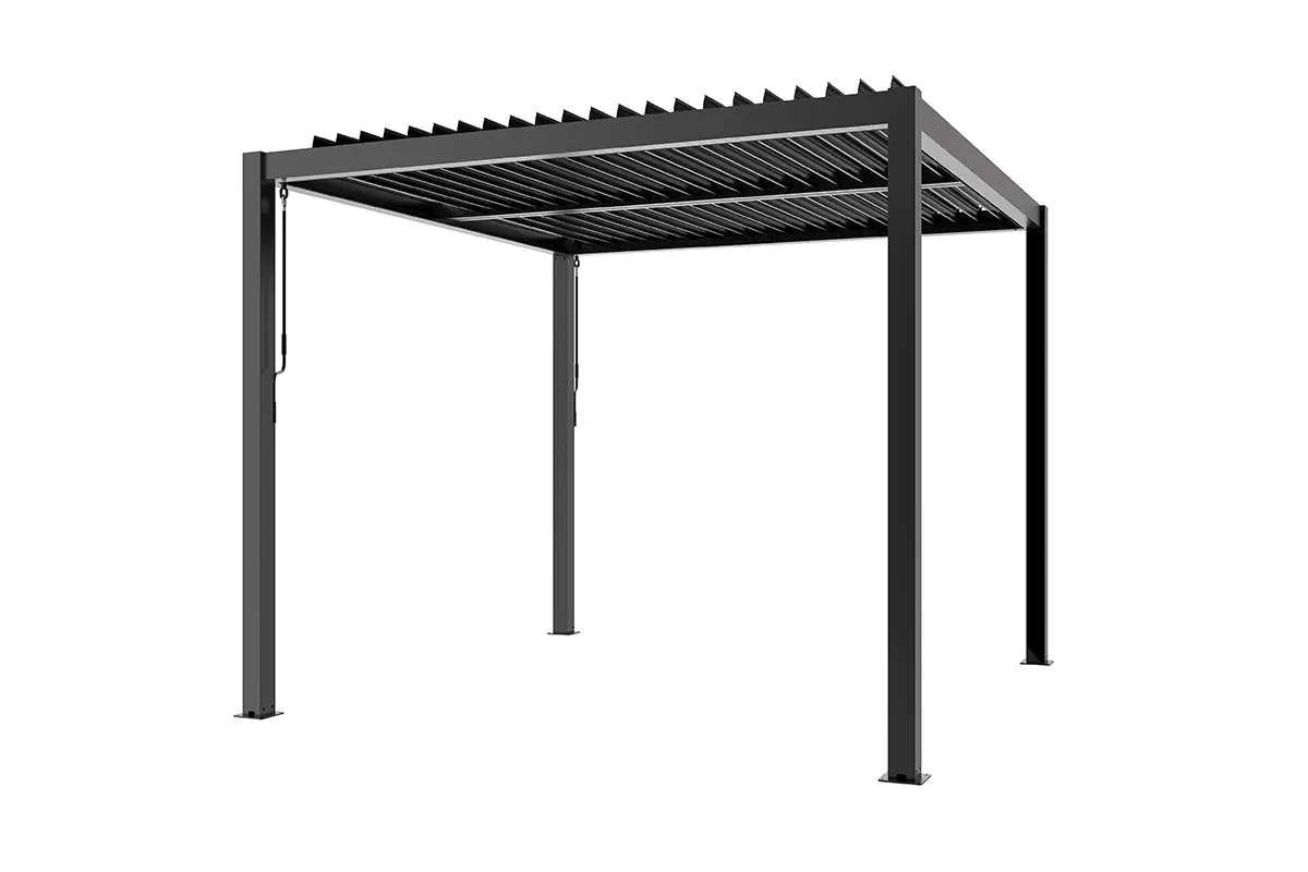 GREEN BAY Aluminijumska pergola 3 x 4 crna