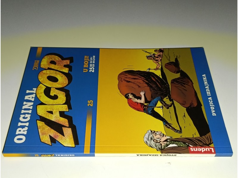 ZAGOR ORIGINAL-25 GLANC