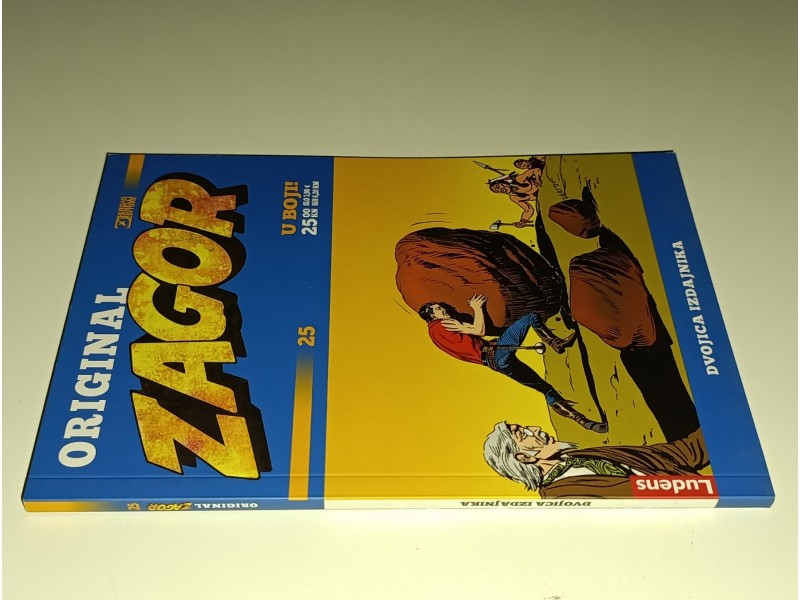 ZAGOR ORIGINAL-25 GLANC