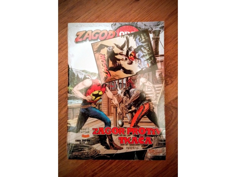 Zagor OP#20 Zagor protiv tkača (Celofan)