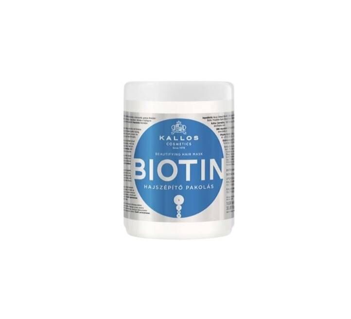 KALLOS MASKA ZA KOSU 1L BIOTIN