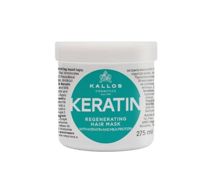KALLOS MASKA ZA KOSU KERATIN 275 ML