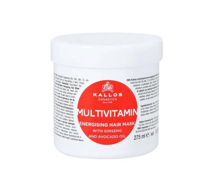 KALLOS MASKA ZA KOSU MULTIVITAMIN 275 ML
