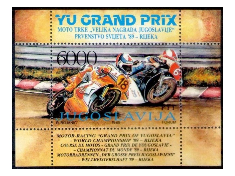 BLOK MOTO TRKE RIJEKA 1989.