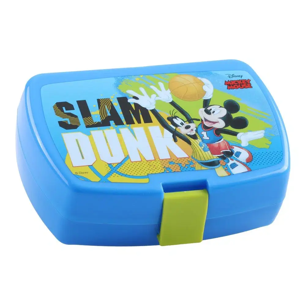 Kutija za užinu Mickey Mouse, Plastična, 550 ml, Plava
