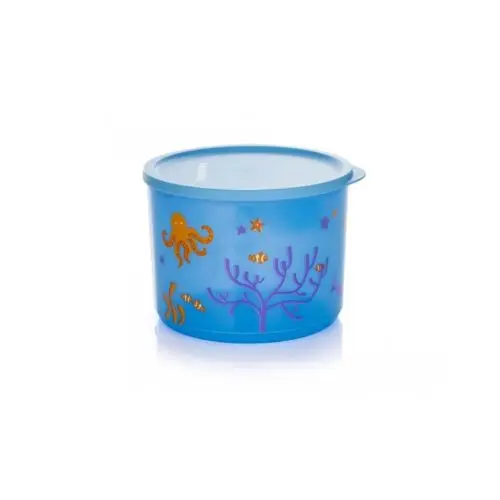 Tupperware Okrugla posuda za hranu, 2.1l, Plava