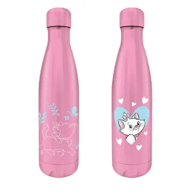 Pyramid International Flaša za vodu Marie The Aristocats, 450ml, Roze