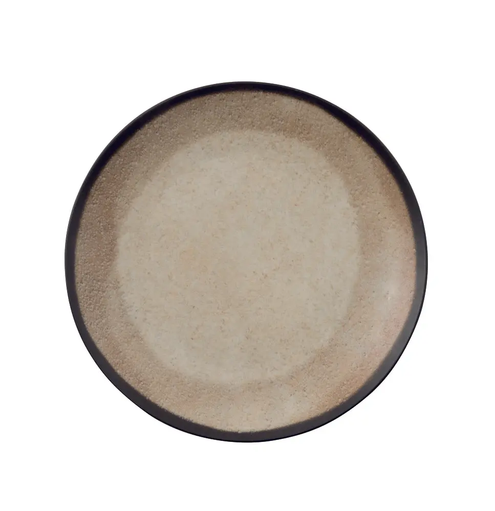 ARTHUR KRUPP Tanjir plitki Shade Matt, Earth Stoneware, 20 cm, Braon