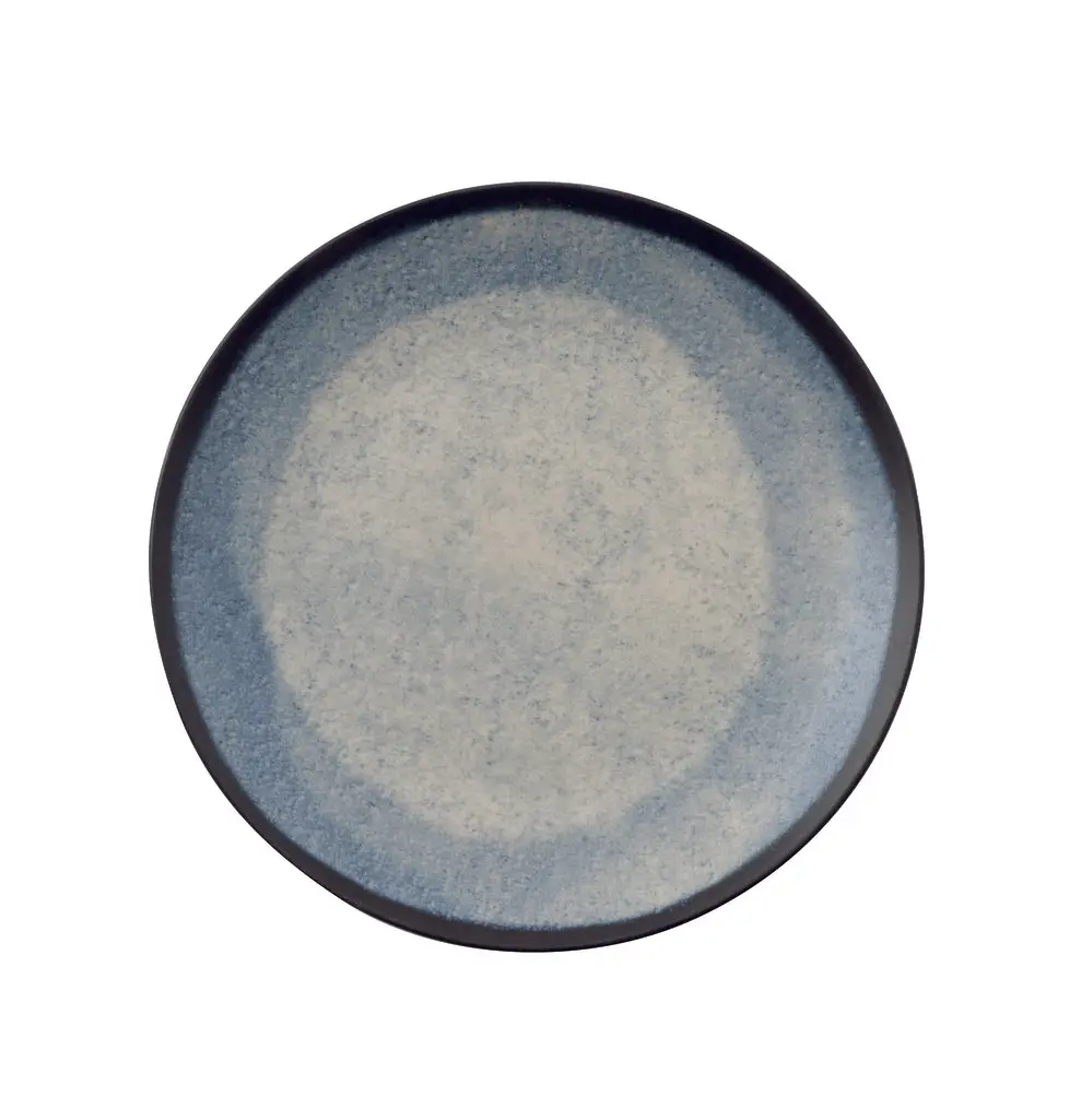 ARTHUR KRUPP Tanjir plitki Shade Matt, Sea Stoneware, 20 cm, Plavi
