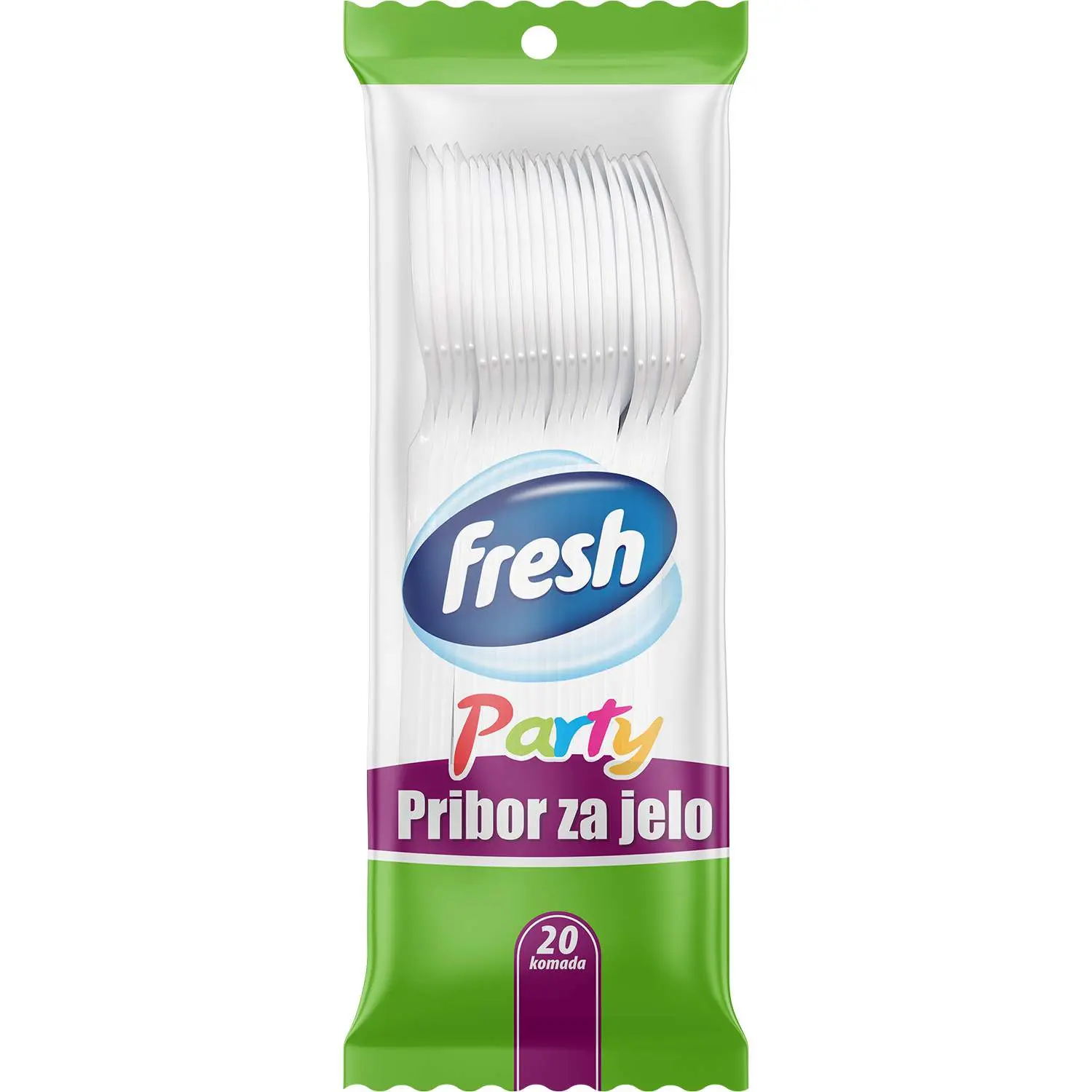 Fresh Set kašika, Plastični, 20 komada