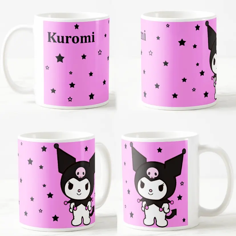 Keramička šolja Anime Kuromi And My Melody, 330 ml