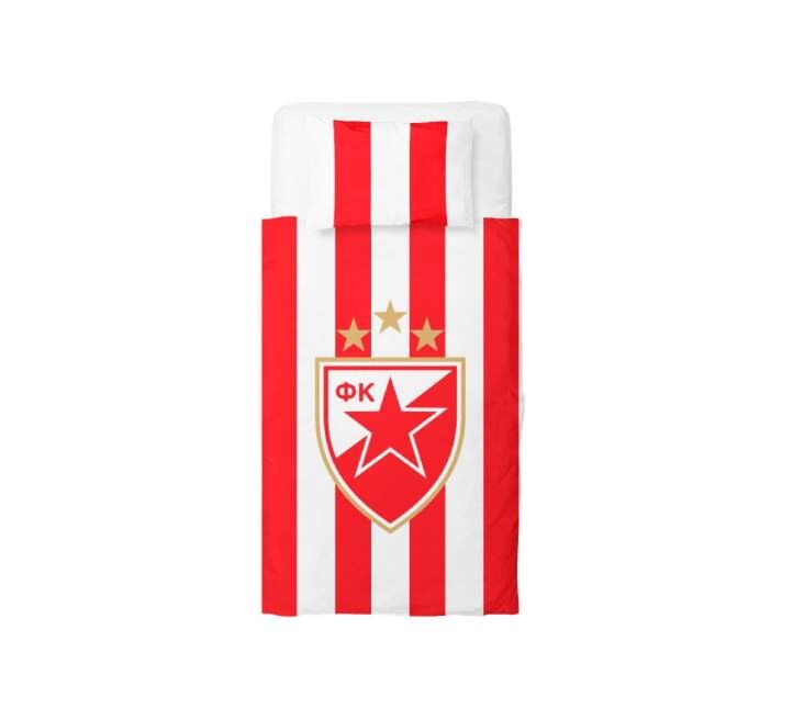 CRVENA ZVEZDA KREVETSKI SET/CRVENO-BELI 801-SET.CRVENIGRB