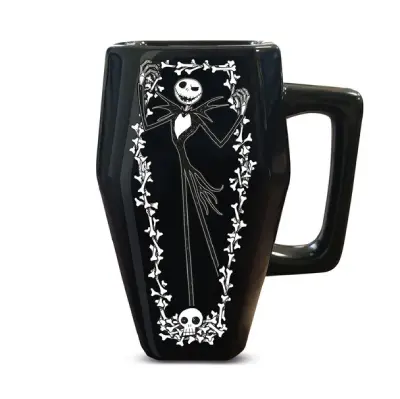 Šolja The Nightmare Before Christmas Coffin, 500ml, Crna