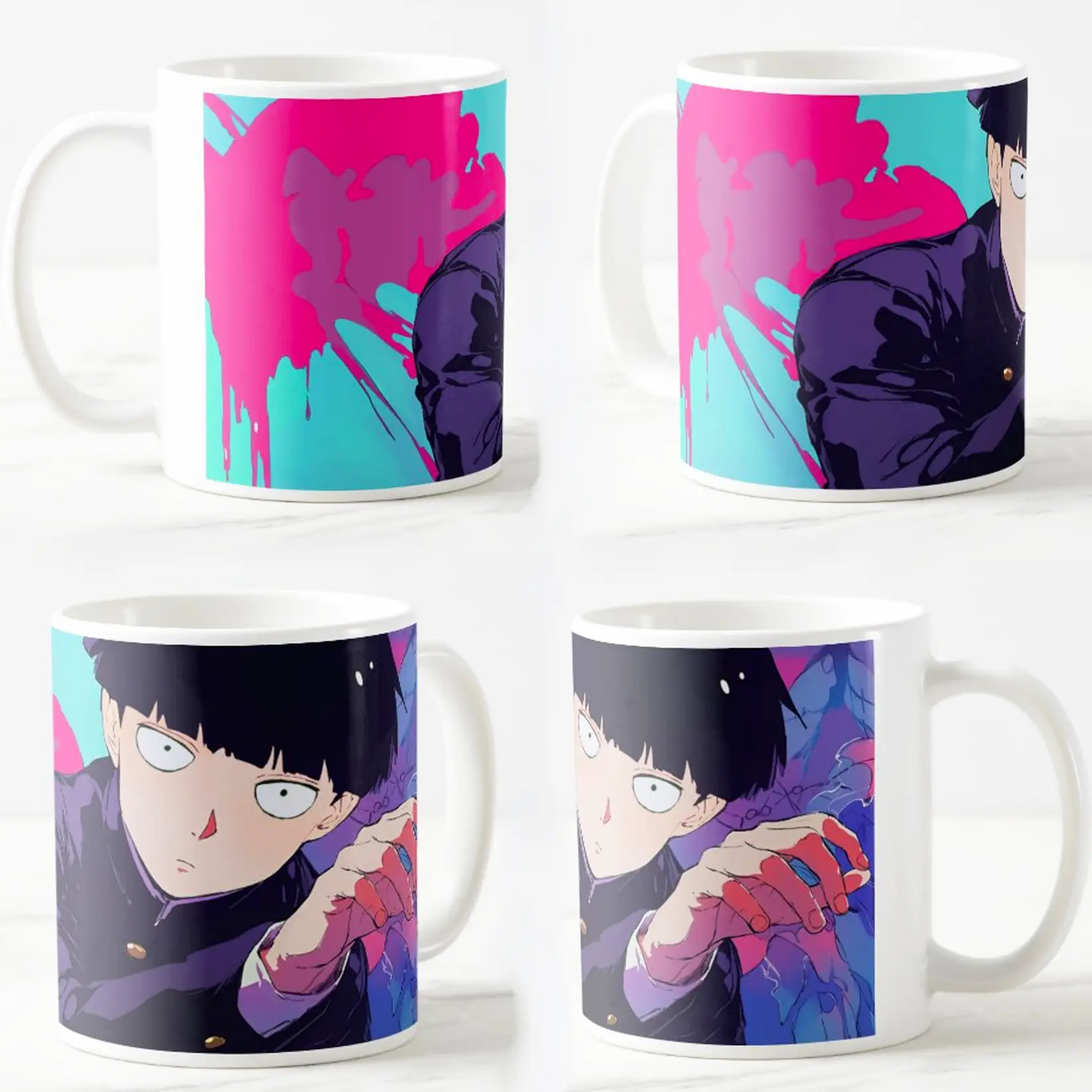 Keramička šolja Anime Mob Psycho, 330 ml