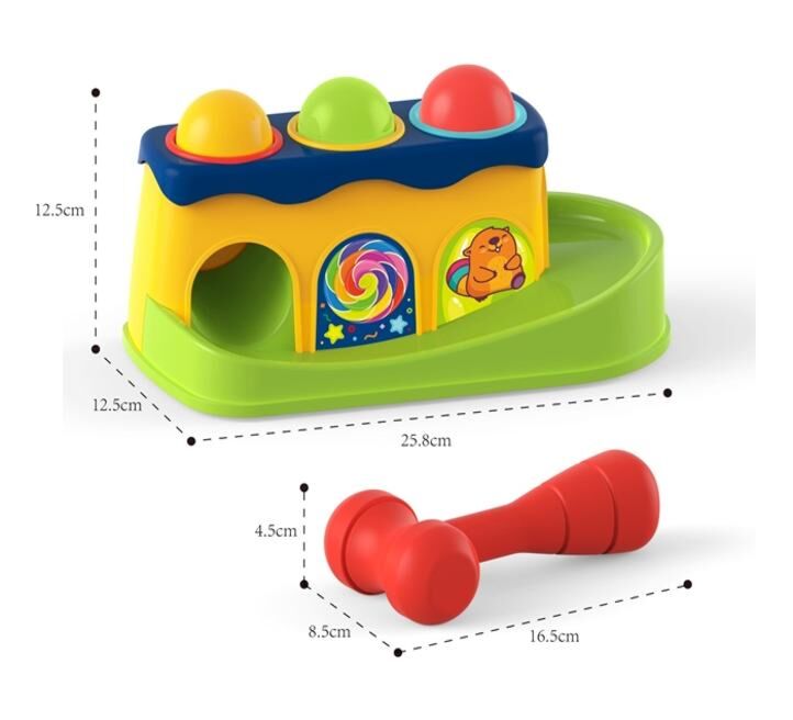 BBo Toys Igračka sa aktivnostima - udari lopticu (12 m+) HE0290