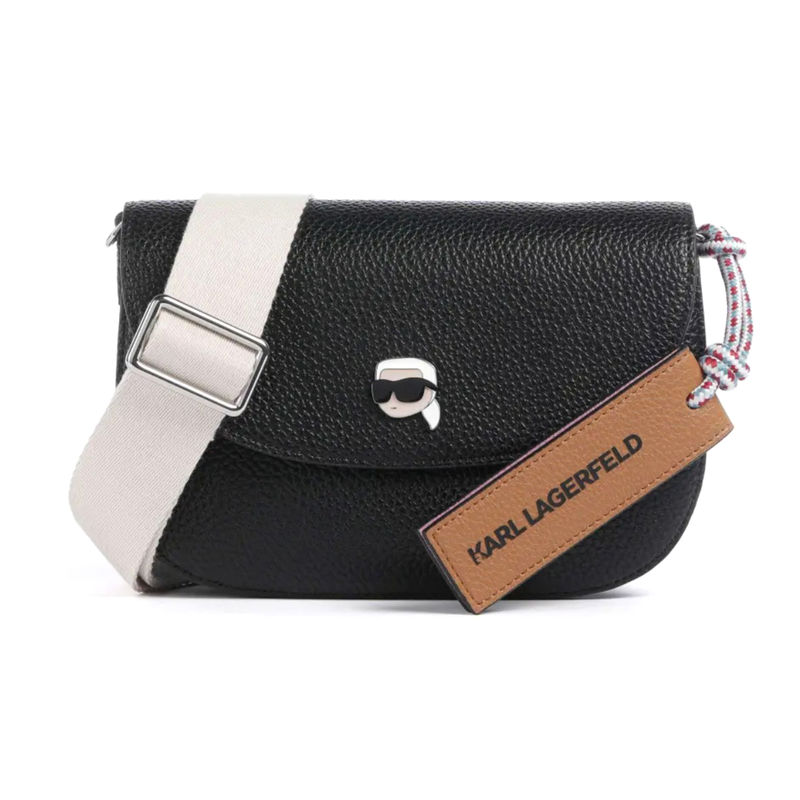 Ženska torba Karl Lagerfeld ikon pebble flap crossbody