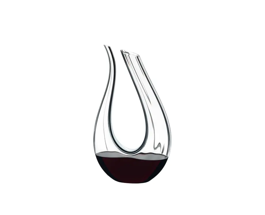 RIEDEL AMADEO FATTO A MANO OPTICAL Dekanter za vino, 1.5L, Crno-bela-crna linija
