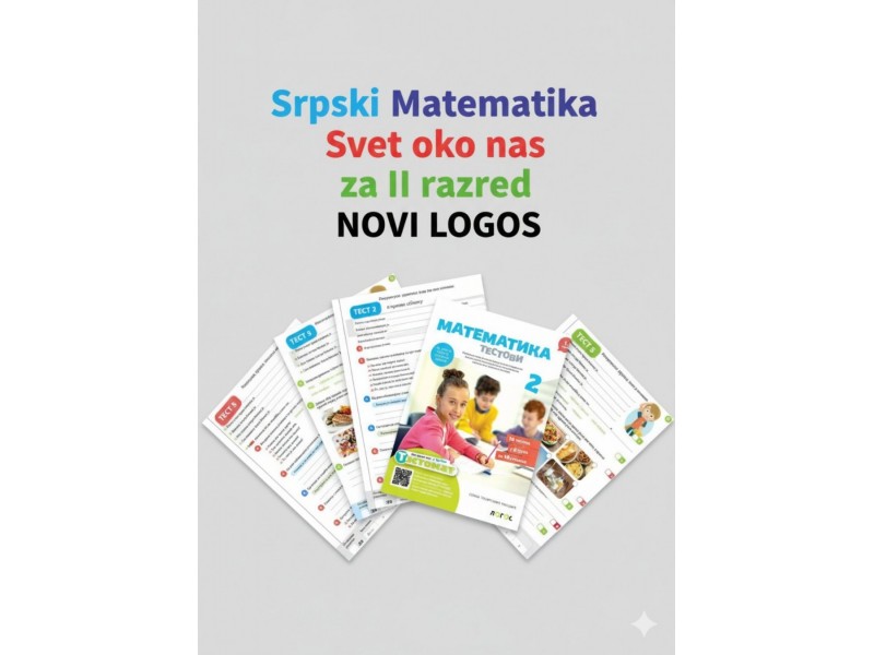 Test matematika srpski svet oko nas Novi logos 2 razred