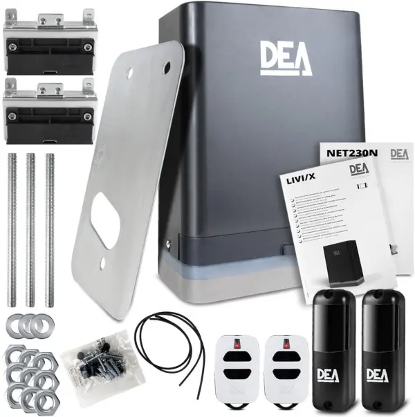 DEA SYSTEM Set motora klizne kapije KIT LIVI 9X/M, do 900kg, 450W